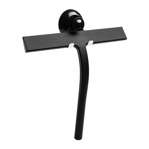 Shower Screen Cleaner Squeegee - Matte Black - StoneStream Shopify